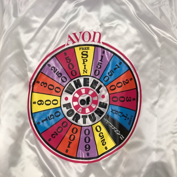 Vintage | Jackets & Coats | Vintage Avon Wheel Of Fortune 8s Bomber Jacket | Poshmark